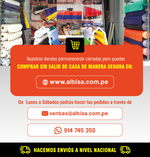 ALTISA PERÚ Toldos, carpas, tolderas, fundas, cobertores, sombrillas